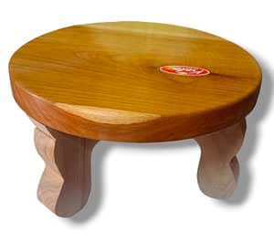 Buy Kalu/Long Leg Tek Wooden Chakla 9.5 inch Chakla Belan for Kitchen ...