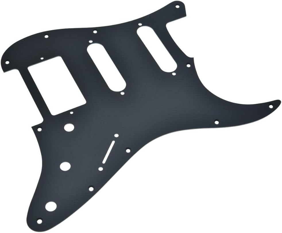 Amazon.com: Dopro 11 Hole Matte Aluminum Strat HSS Style Pickguard ...