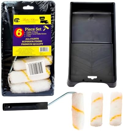 Amazon.com: Pro Grade - Paint Roller Tool Kit - 10 Piece Painting Set ...
