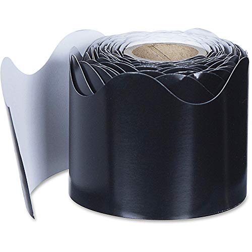 Snapklik.com : Carson Dellosa 36 Ft Scalloped Black Bulletin Board Borders