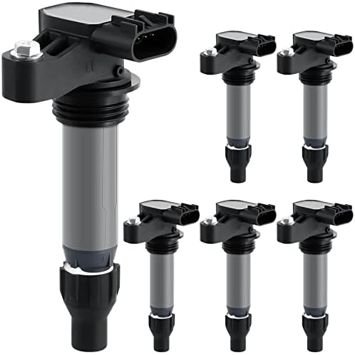 Ignition Coil Pack Set of 6 Replacement for Buick Enclave Cadillac CTS ...