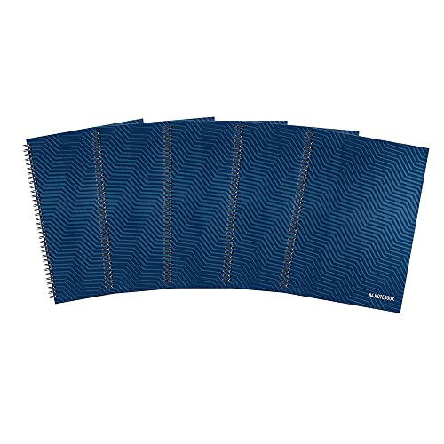 Summit A4 Hardback Wirebound Notebook Ruled, 160 Page, Pack of 5 ...