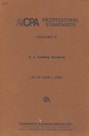 AICPA Professional Standards - Two Volume Set: American Institute of ...