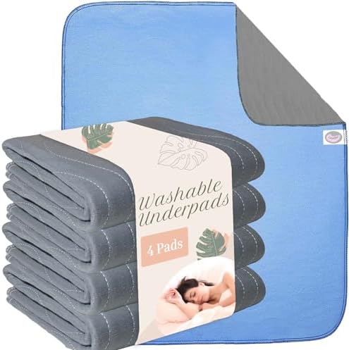 Amazon.com: Washable Underpads 4 Pack - 31" x 36", for use as ...