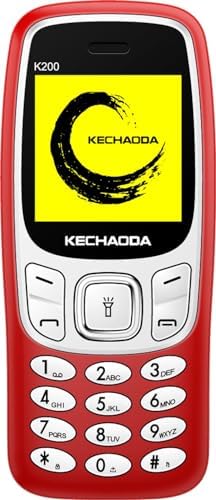 KECHAODA K200 Dual Sim (Red) : Amazon.in: Electronics