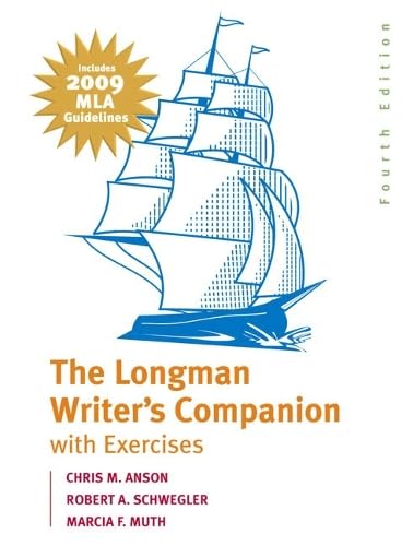 Amazon.com: The Longman Writer's Companion with Exercises: MLA Update ...