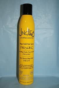 Amazon.com : Jingles Professional Mega Hold Hair Spray Finishing 9.92fl ...