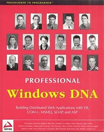 Amazon.com: Professional Windows DNA: Building Distributed Web ...