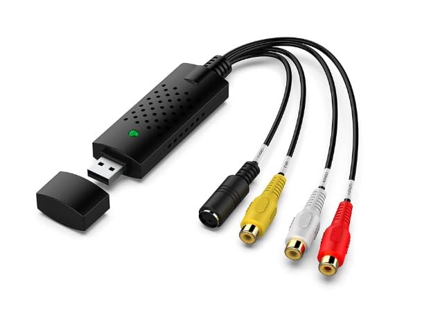 KP Easy Capture USB Video Capture Adapter VCR, Camcorders, VHS, PAL ...