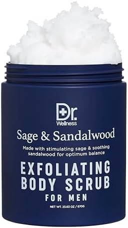 Amazon.com : Dr. Wellness Body Scrub for Men- Ultimate Exfoliating ...