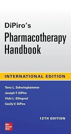 DiPiro s Pharmacotherapy Handbook -12E: Dipiro: 9781265200558: Amazon ...