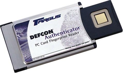 Amazon.com: Targus PA471U DEFCON Authenticator PC Card Fingerprint ...