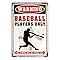 Amazon.com: Vintage Baseball Wall Art Decor Baseball Room Sign Baseball ...