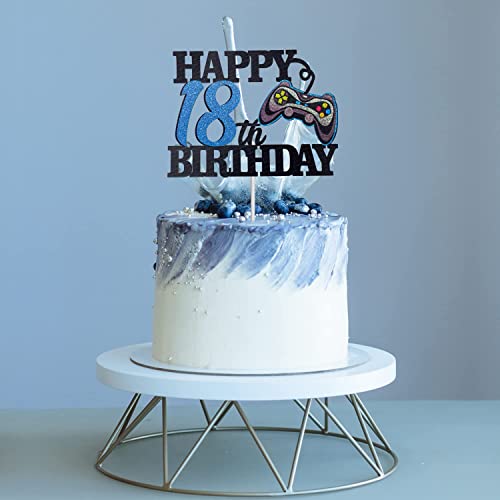 Snapklik.com : Happy 18th Birthday Video Game Cake Topper - Level 18 ...