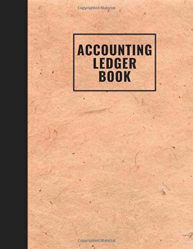 Buy Accounting Ledger Book: Large Print General Small Business Log Book ...