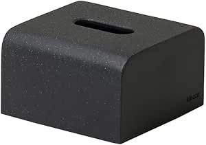 Amazon｜ideaco (イデアコ) ハーフ ソフトパック ティッシュ 専用 ボックス 幅14 奥行14 高さ8.5cm Tissue Case SP half stone sand ...
