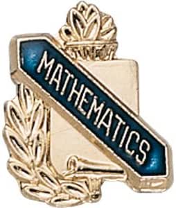 Amazon.com: Lapel Pins (10-Pack): Scholastic Award Pin - Mathematics ...