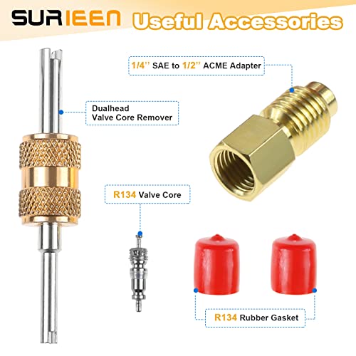 Snapklik.com : SURIEEN R134A Can Tap, R134A Self-Sealing And Puncture ...