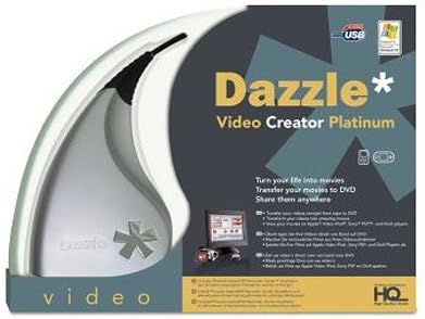 Dazzle Video Creator (Platinum Edition) (2006) (PC) : Amazon.co.uk ...