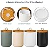 Amazon.com: Jueison Large Ceramic Storage Jars, Modern Elegant Highly ...
