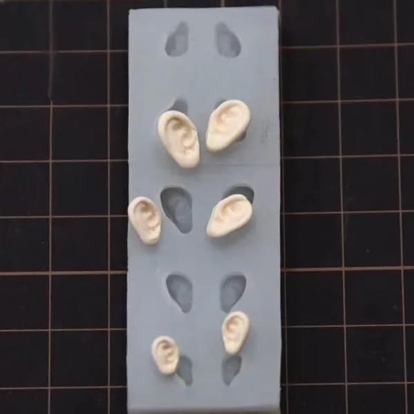 Amazon.com: Morezmore M01635 1pc Silicone Ear Push Mold for Art ...