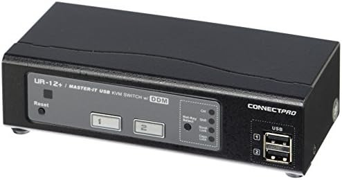 Amazon.com: ConnectPro UR Plus Series Kit USB VGA KVM Switch w/DDM ...