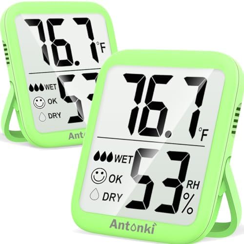 Amazon.com: Homedics HM100 Indoor Humidity Monitor, Easy-Read ...