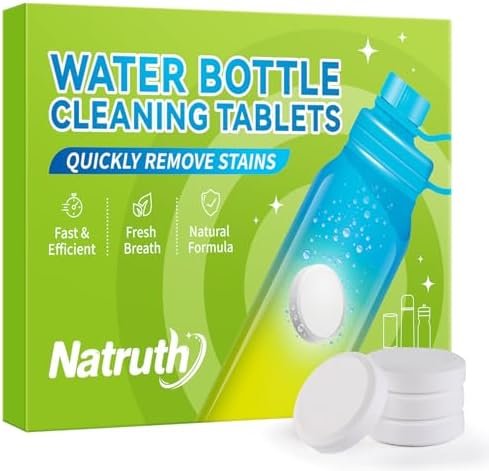 Amazon.com: Water Bottle Cleaning Tablets & Reservoir Bladder Cleaner ...