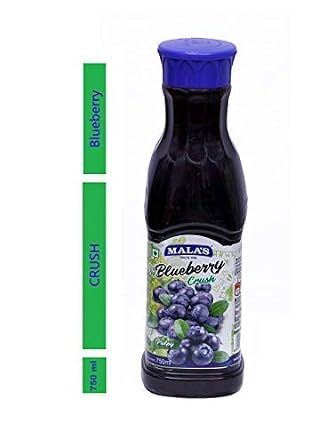 Mala's Blueberry Crush, 750 ml : Amazon.in: Grocery & Gourmet Foods
