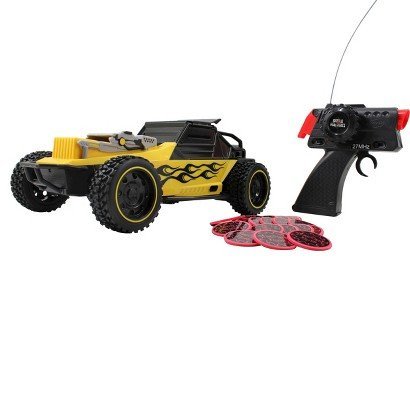 Jada Toys R/C Radio Remote Control Car: Battle Machines 49Mhz-Yellow ...