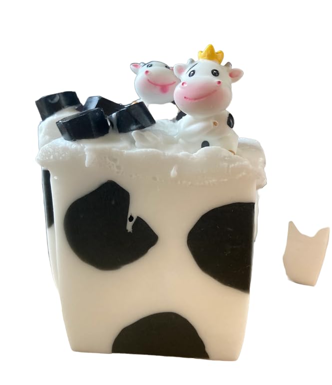 Amazon.com: Cow theme soap bar with cow figure : Handmade Products