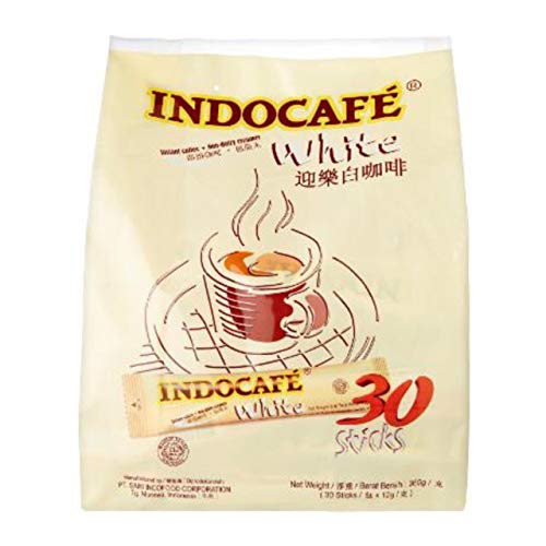 Amazon.com: Indocafe White Coffee Instant Coffee Non-Dairy Creamer (3 x ...