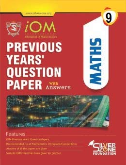 Buy IOM 9 International Olympiad of MATHEMATICS Class 9 Previous Year Question Papers with ...