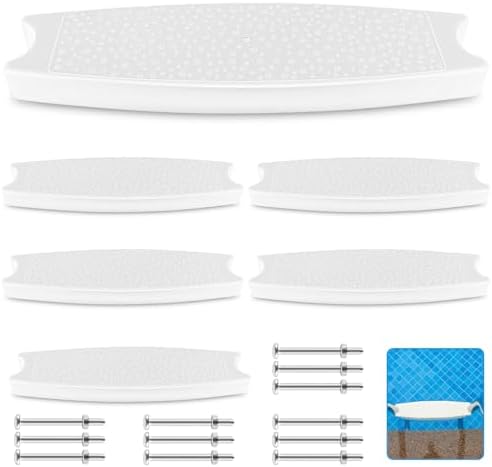 Amazon.com: Goovilla Pool Ladder Steps Replacement, (3-Pack) 18 ...