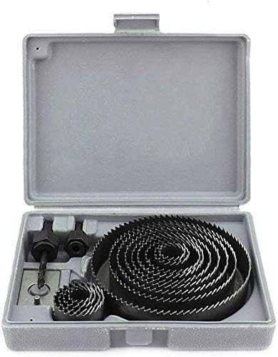 16 Stücke Lochsäge Set, 19-127 mm Lochsäge Cutter Set Lochkreissäge Set ...