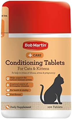 Bob Martin Conditioning Tablets for Cats & Kittens (100 Tablets) - Rich ...