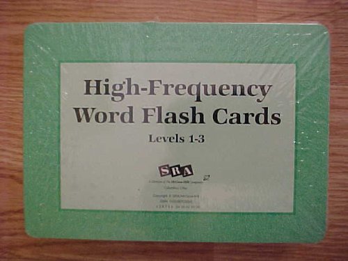 Set of SRA High-Frequency Flash Cards Levels 1-3: SRA McGraw-Hill ...