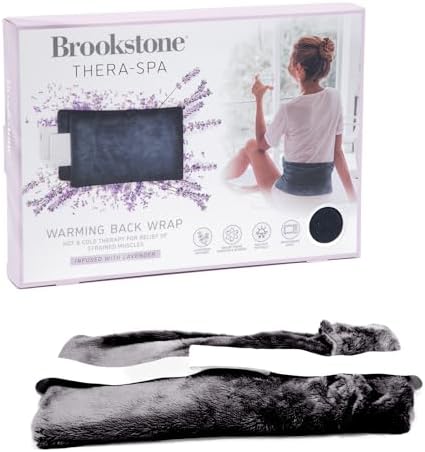 Amazon.com: Brookstone - Thera-Spa Cooling & Heated Back Wrap with ...