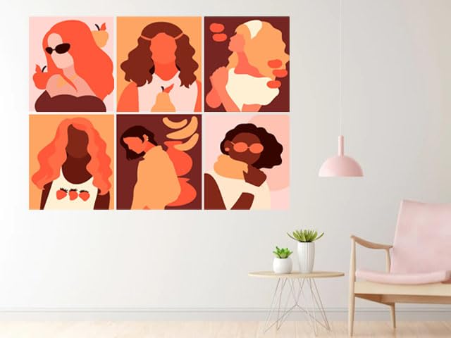 Aesthetic Posters for Wall Decor, Set of 6 : Amazon.in: Home & Kitchen