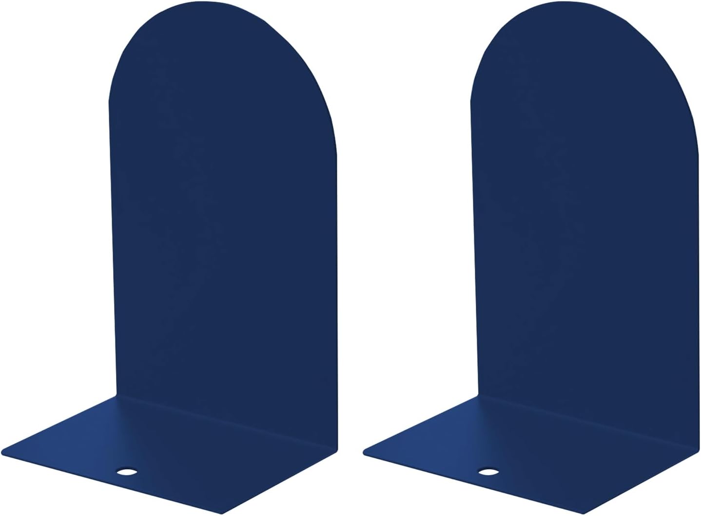 Amazon.com: MerryNine Metal Book Ends, 2 Pack Blue Bookends for Shelves ...
