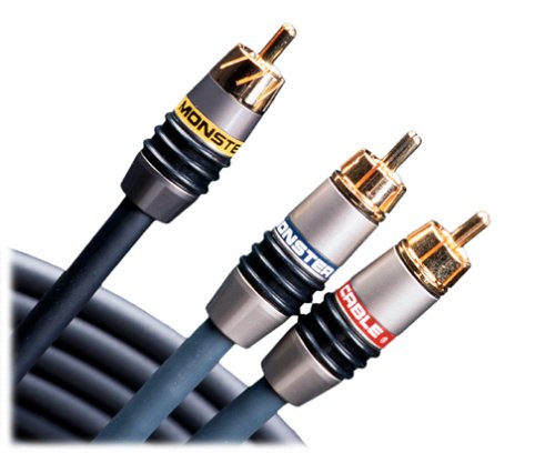 Monster Cable MV2AV3-4M Monster Video 2/Interlink 300 MkII Stereo A/V ...