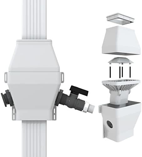 Amazon.com : Tintsabo Downspout Rainwater Collection Diverter Fits 2x3 ...