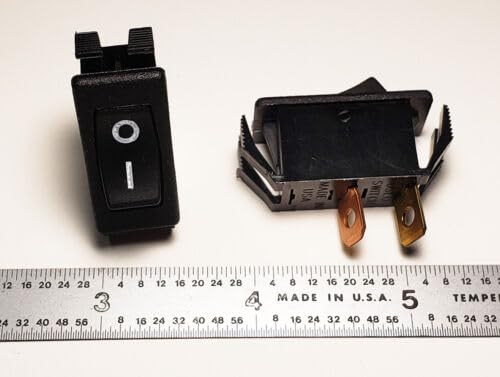 Amazon.com: Oslo Rocker Switch CRSP1A9M9-I/O SPST - 2 pcs - JES ...