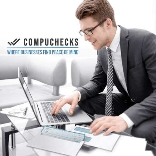 Snapklik.com : Compuchecks Double Window Envelopes #8- Peel And Seal ...