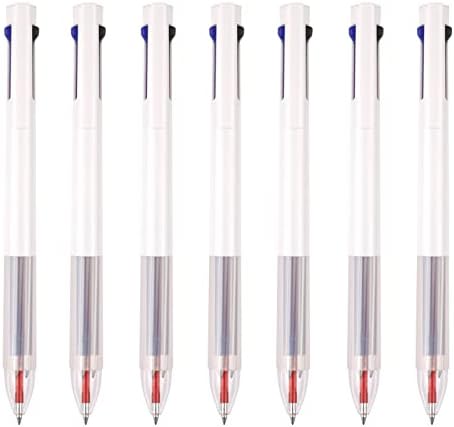 Amazon.com : COLSSINE - 7 Pack of Multicolor Ballpoint Pen 0.5, 3-in-1 ...