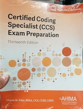 Certified Coding Specialist (CCS) Exam Preparation: 9781584269052 ...