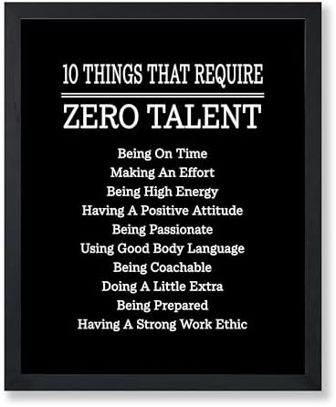 Amazon.com: Poster Master 10 Things That Require Zero Talent Poster ...
