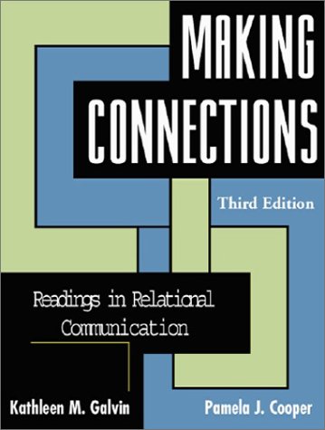 Amazon.com: Making Connections: Readings in Relational Communication ...