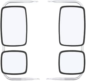 Amazon.com: Generic Step Van Mirror Black Painted Steel 97668 : Automotive