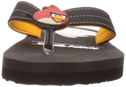 Buy Angry Birds Ab Boys Grey Flip-Flops and House Slippers - 8 Kids UK ...